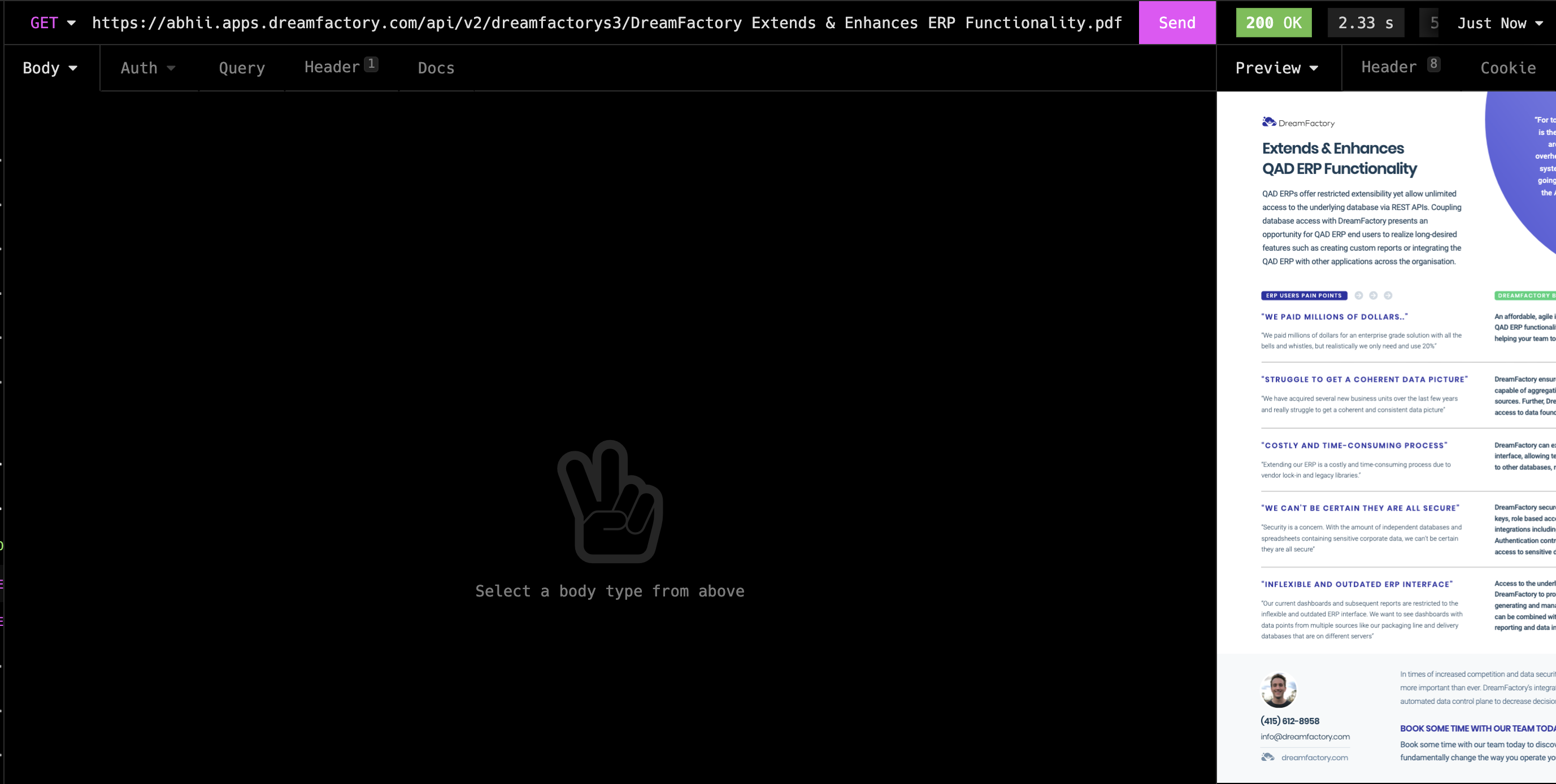 Creating File System APIs Integrate io API